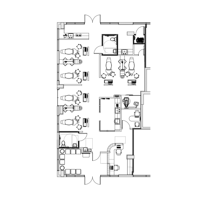 1800 Sq Ft Dental Medical Sales